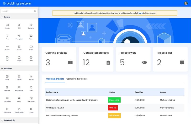 Yeeflow: Create Self-Service Portals for customer, partners and more!